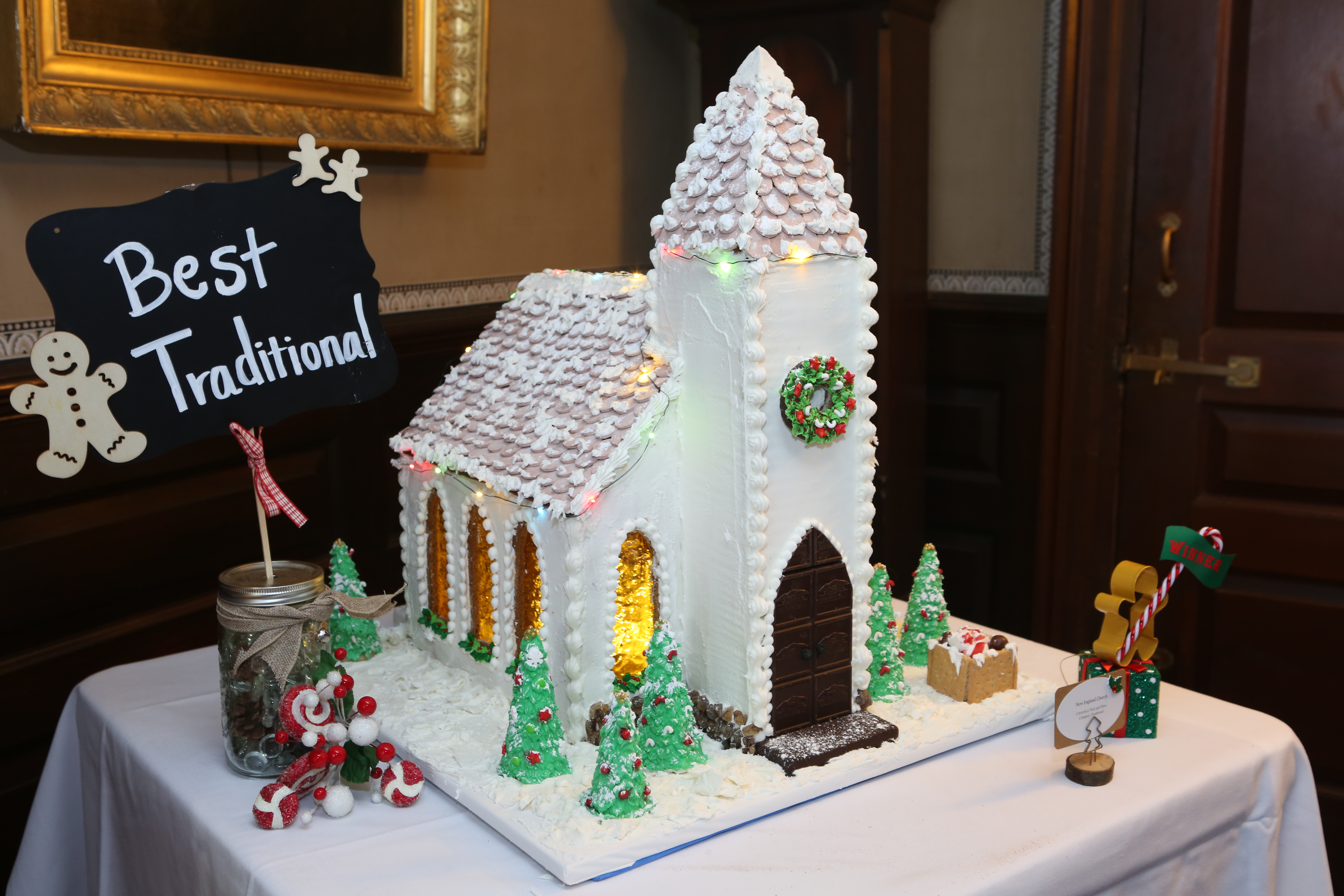 Gingerbread House Church Pattern Gingerbread Church Etsy