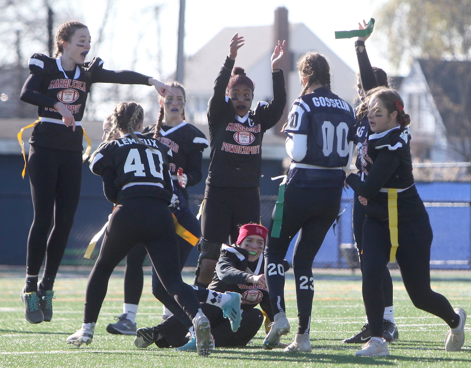 Powderpuff flag football classic returns Saturday to Piper - Marblehead ...