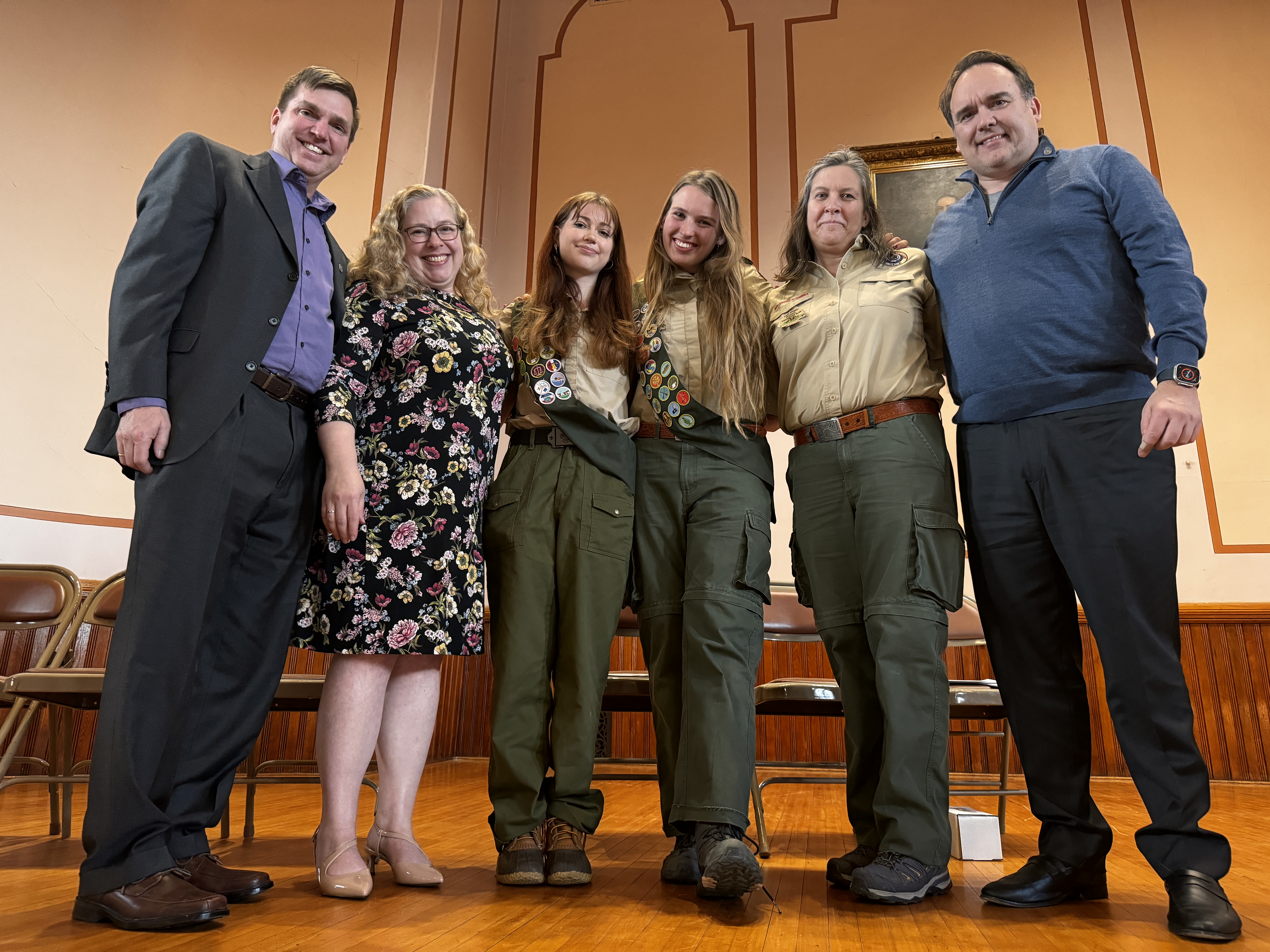 MILESTONE MET: Local troop honors first female Eagle Scouts ...
