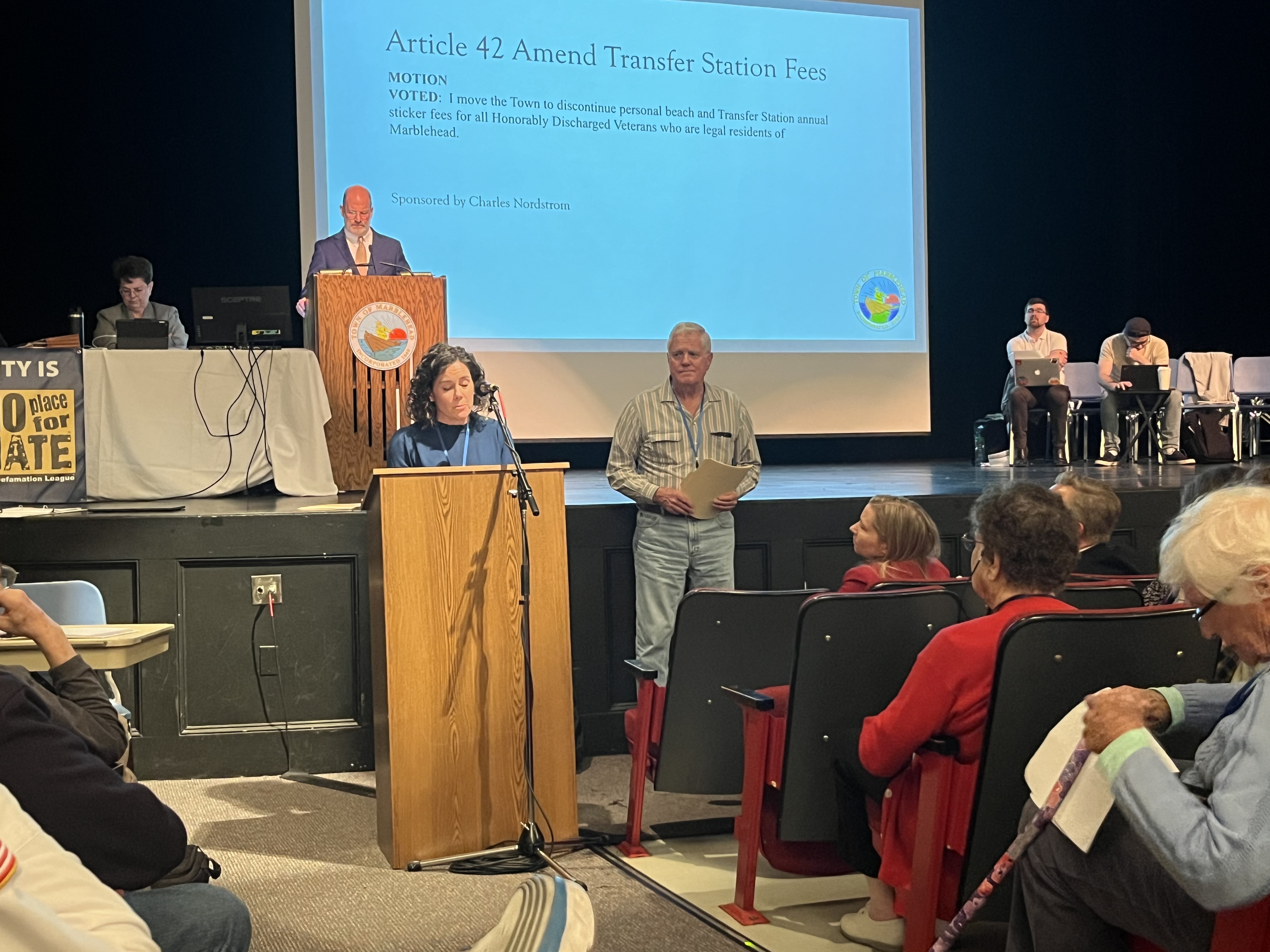 Town Meeting approves free Transfer Station stickers for vets ...