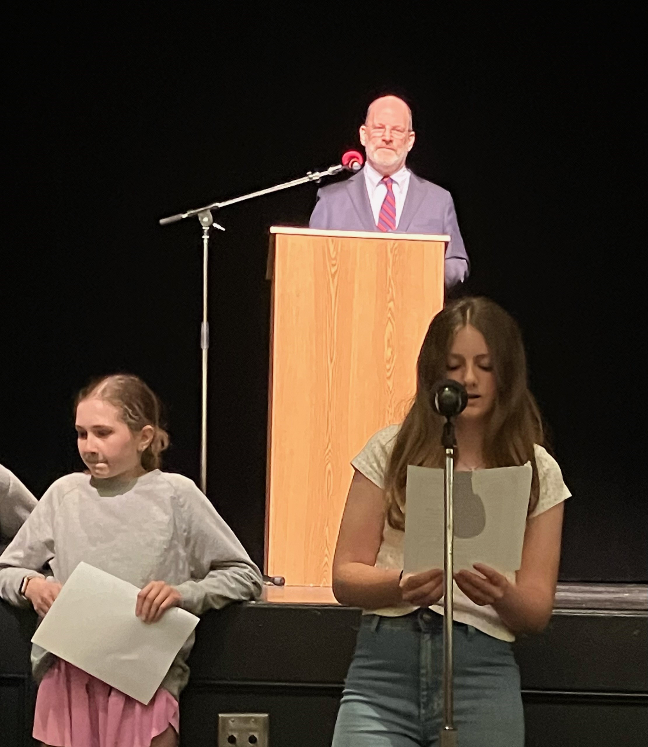 Students learn about democracy at mock Town Meeting - Marblehead Current