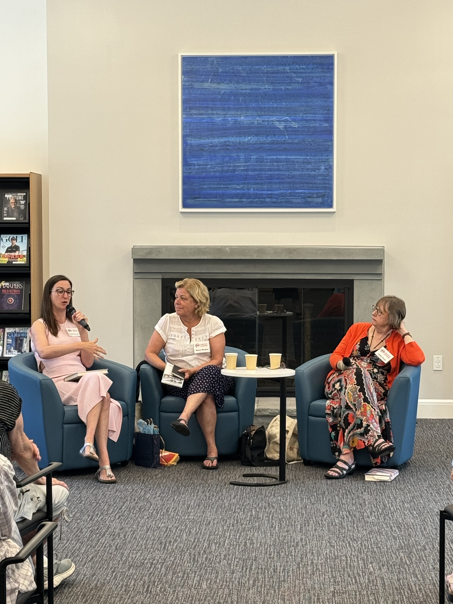 Glass, Howe talk writing, careers at Literary Festival - Marblehead Current