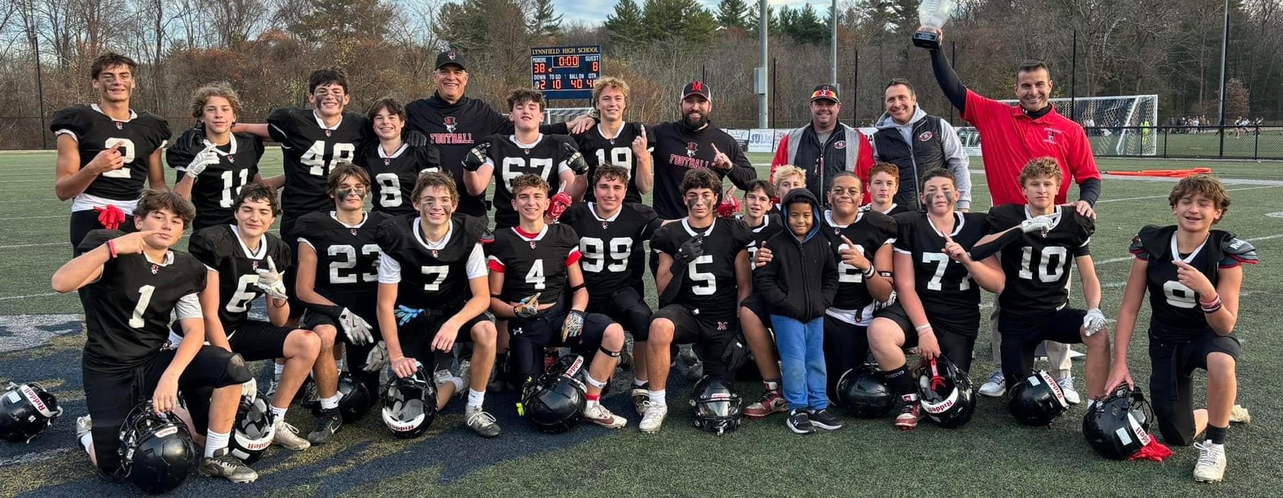 Marblehead Youth Football’s CAYFL entry finishes the season unbeaten to ...