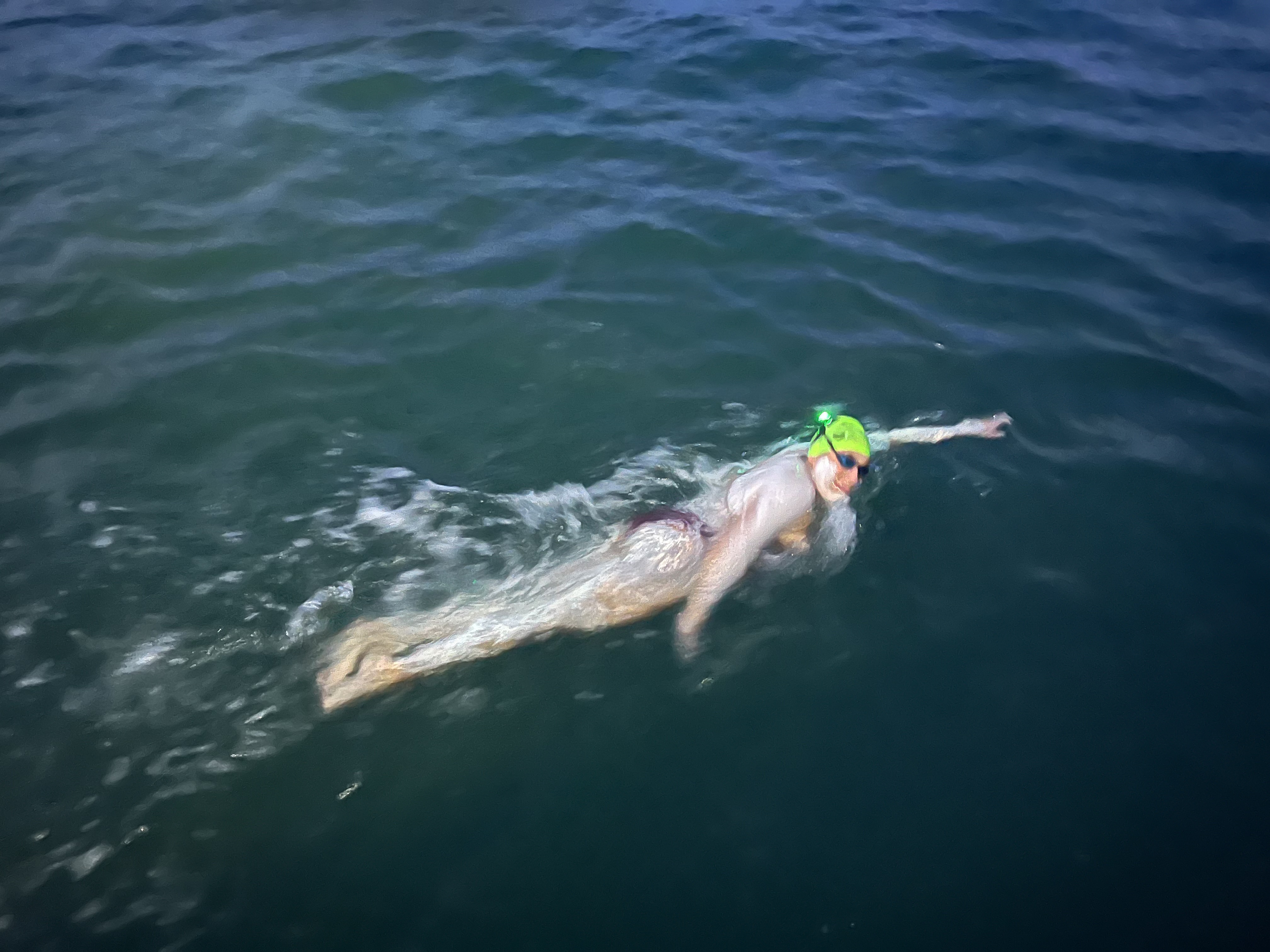 Marblehead native battles tides, jellies and engine trouble to swim ...