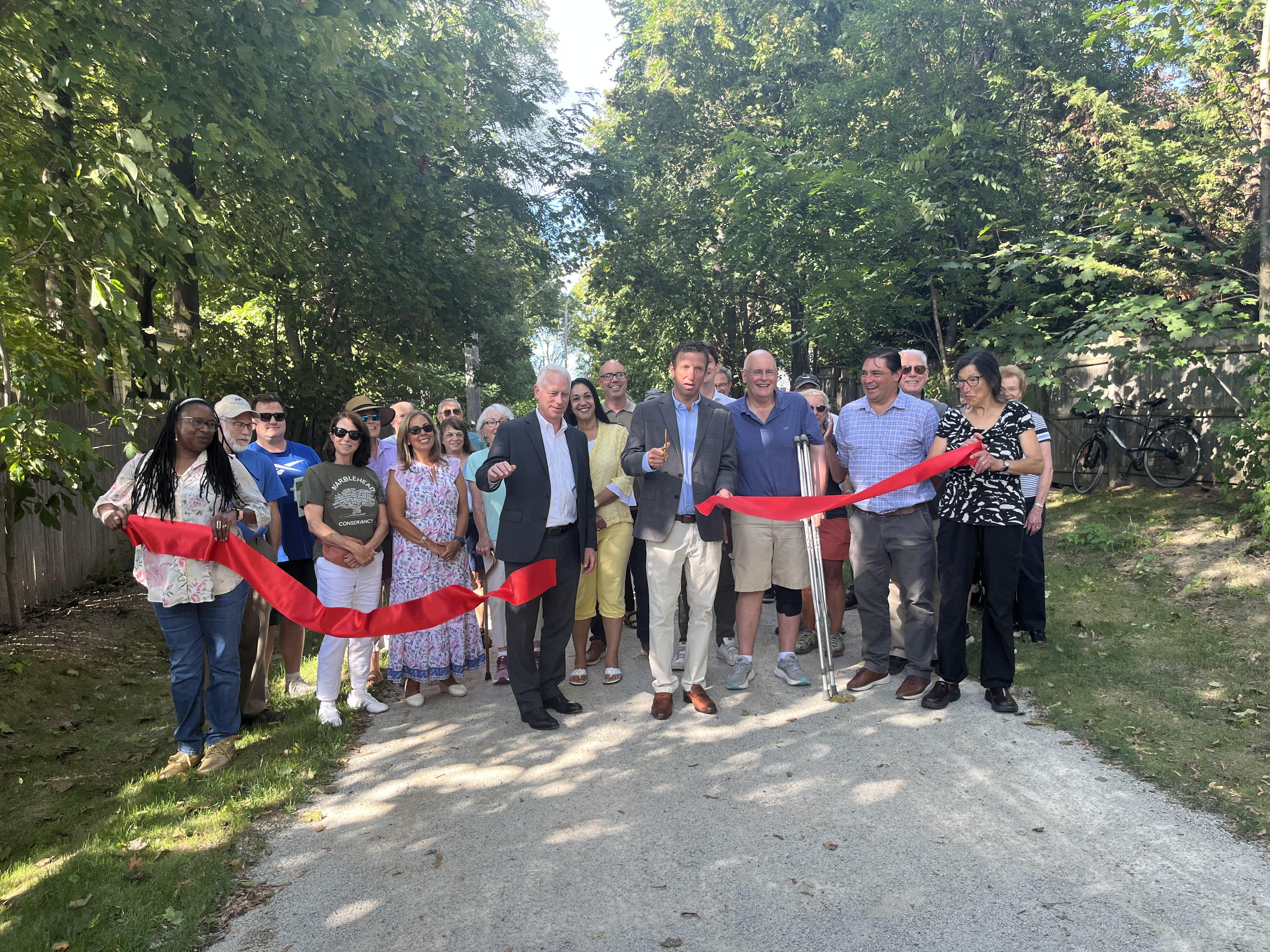 Rail Trail ribbon cutting marks milestone in years-long project ...