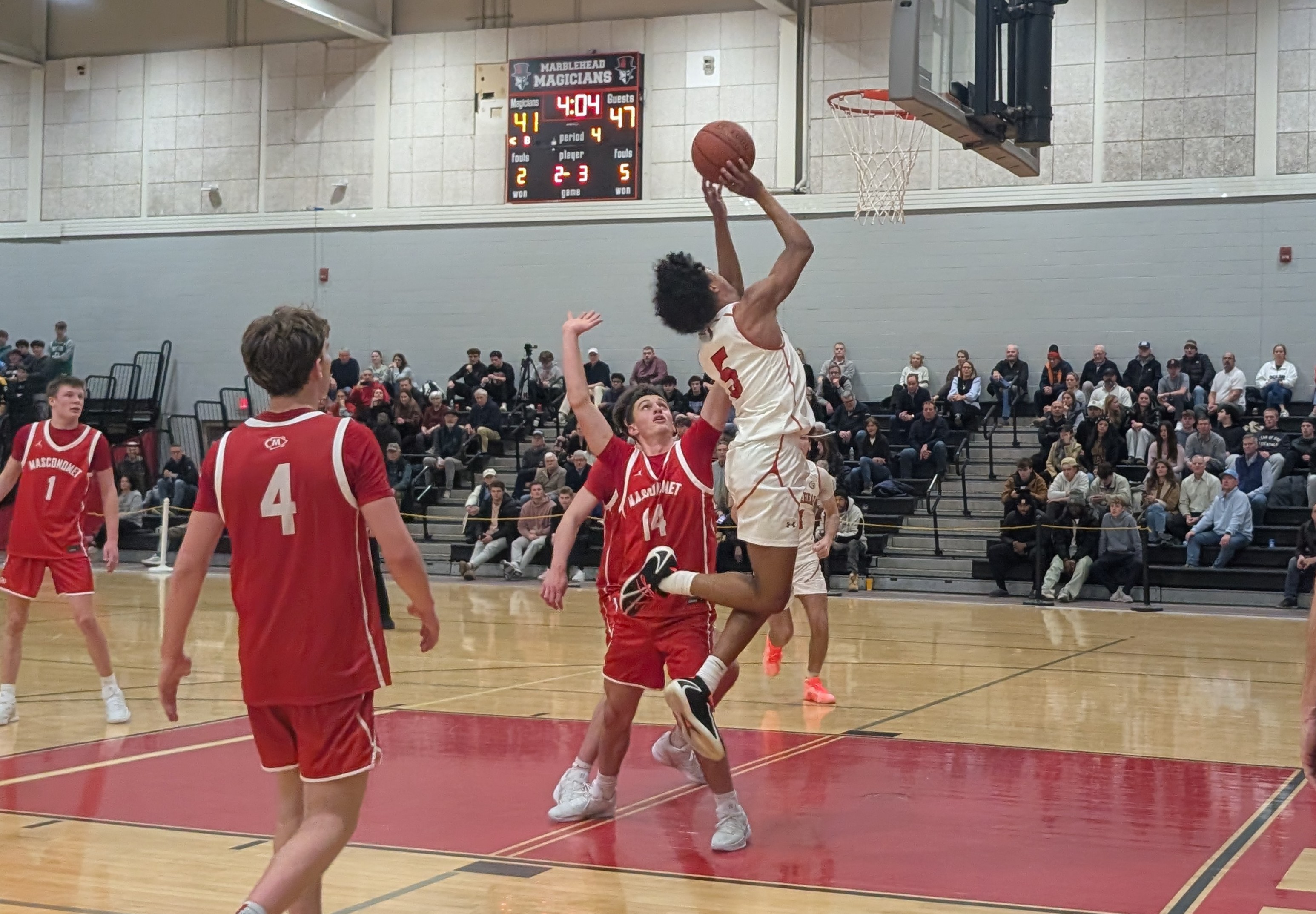 Magicians fall short to Masco, 58-55, in OT thriller - Marblehead Current