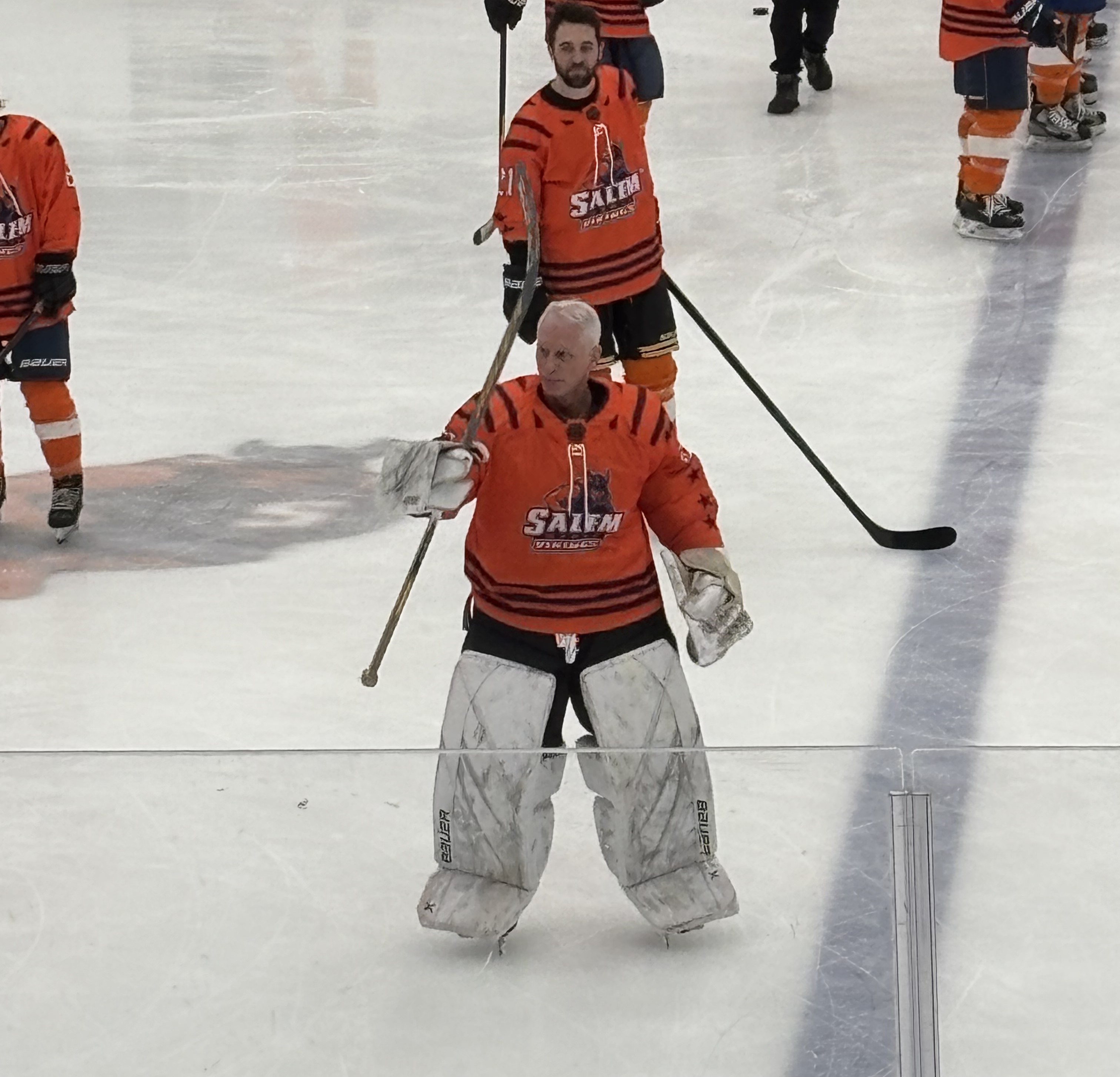 Marblehead town administrator takes the net against Bruins alumni ...