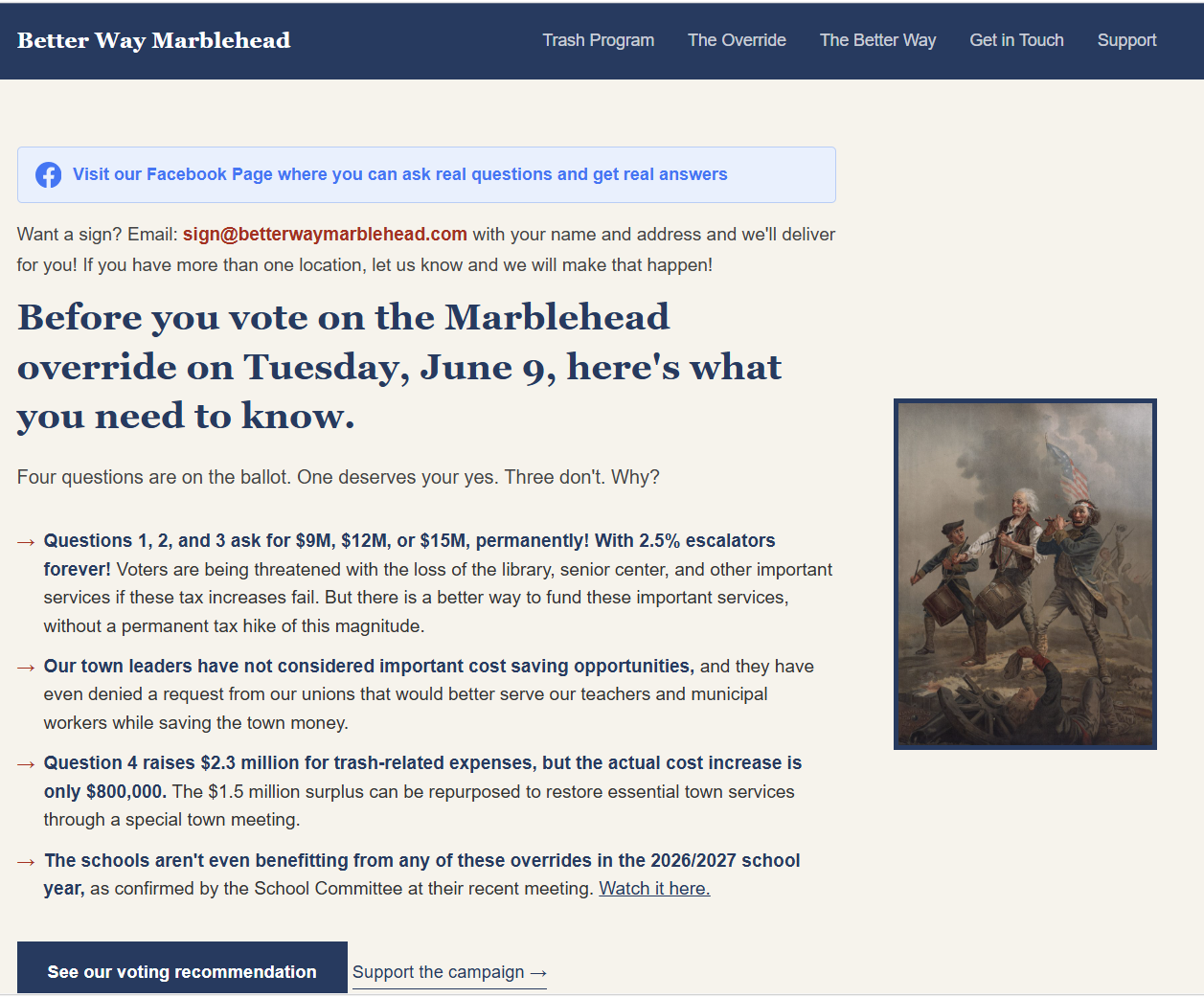 New group urges rejection of non-trash override questions, calls for ...